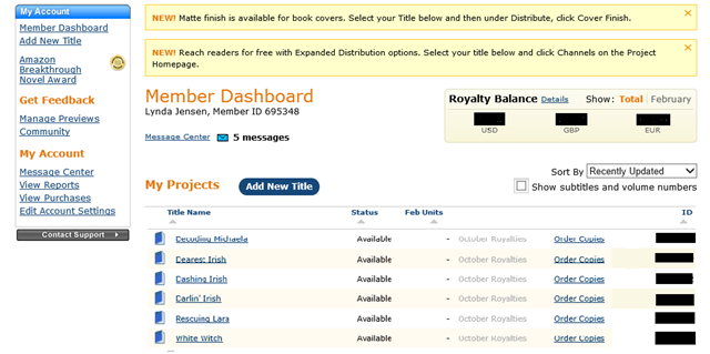 CreateSpace, Step-by-Step – Lyn Horner's Corner